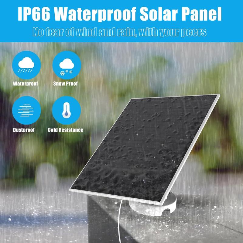 Solar Panel Compatible with Arlo Pro 3/Pro 4/Pro 5S/Ultra/Ultra ...