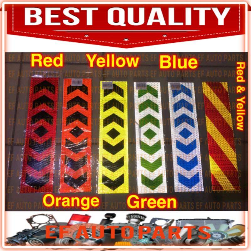 10CMx40CM Arrow Marking Truck Lorry Car Motor Safety Warning - TikTok ...