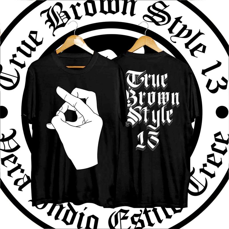 TBS13 truebrownstyle13 V12 classic cotton loose fraternity T ...