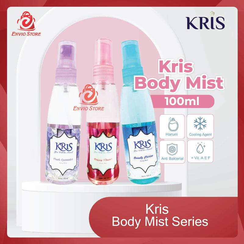 Kris Body Mist Series - Parfum Wanita Body Mist Spray Menyegarkan ...