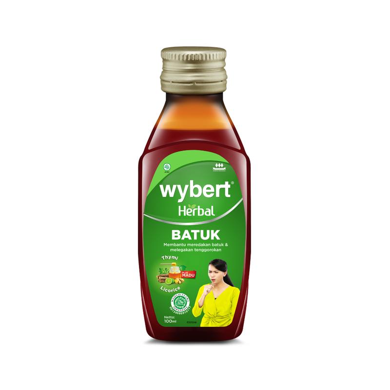 Wybert Herbal Batuk Sirup 60 ml untuk membantu meredakan batuk dan ...