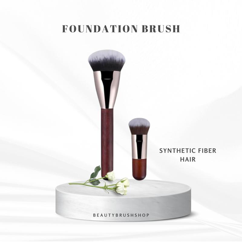 Soft Synthetic Foundation Brush ~ Flawless Finish Face Buffing - TikTok ...