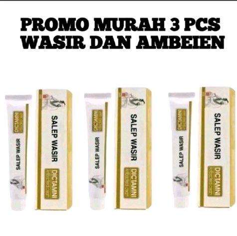 Paket 3pcs Salep Dictamni Salep Wasir Krim Untuk Mengatasi Ambeien ...