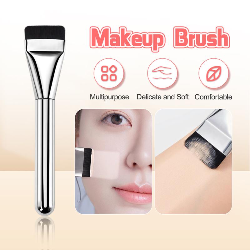 【Msia Ready Stock】Flat Head One Line Foundation Brush Light and ...