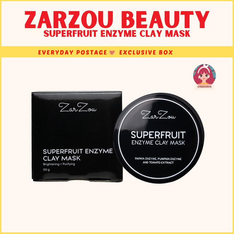 Penjagaan Wajah ZarZou Superfruit Enzyme Masker 50g - TikTok Shop Malaysia