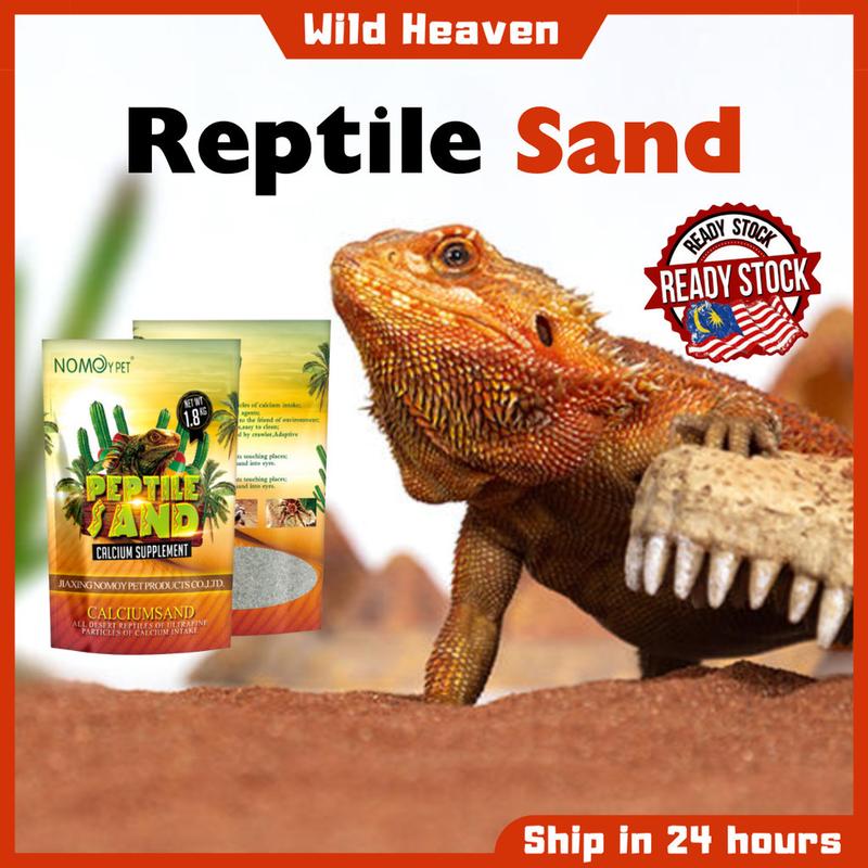 1.8kg Reptile Calcium Sand, Natural Odourless Pet Climbing Sand ...