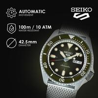 Promo Jam Tangan Pria Seiko 5 Sports SRPD75K1 Automatic Green Sunburst ...