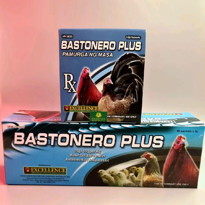 BASTONERO PLUS 100tablets & 48sachets x 5g water soluble powder ...