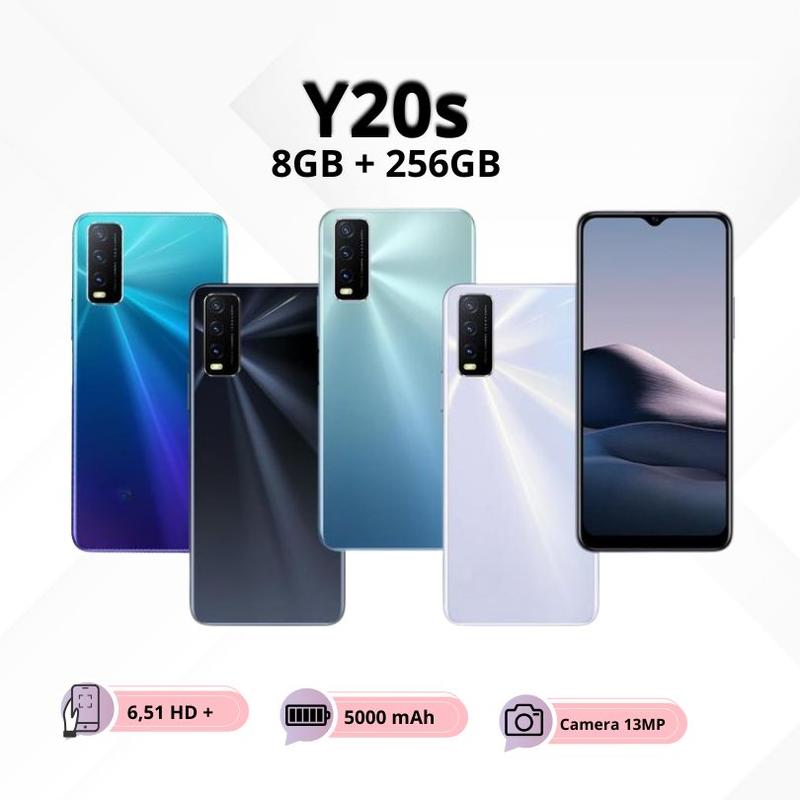 Smartphone HP-Y20s Handphone RAM 8GB/256GB - Shop | Tokopedia