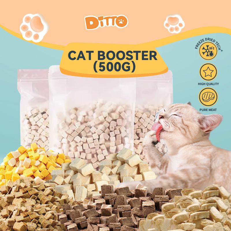 DITTO 500g Booster Freeze Dried Premium Pet Cat Treats Dog Treat ...