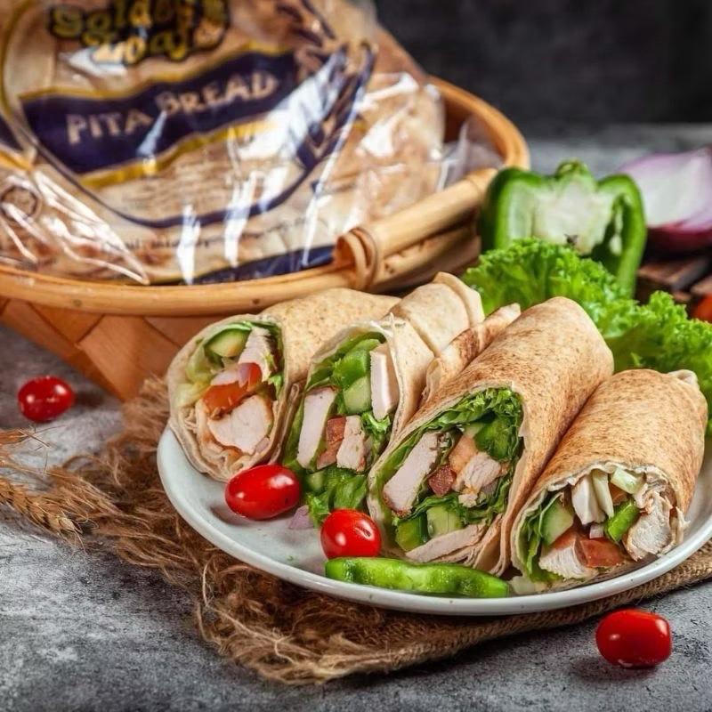 White Lebanese Bread Roti kebab Bag|Roti Arab (5Pcs/Bag) - TikTok Shop ...