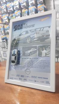 Fast and Furious Hot Wheels Poster Frame with Figure Car - Shop | Tokopedia