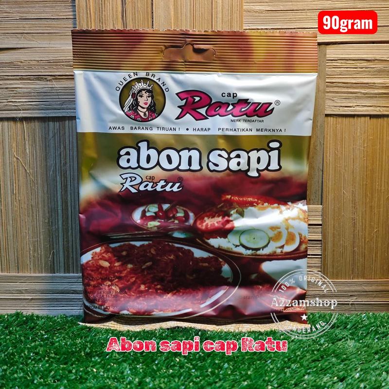 Abon sapi cap Ratu 90 gram / abon daging sapi - Shop | Tokopedia