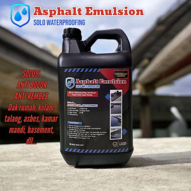 Aspal Emulsi 5KG Premium Murni Solo Waterproofing - Shop | Tokopedia