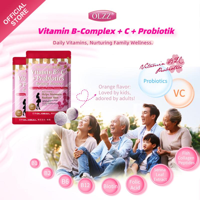 "kegemaran keluarga Malaysia"! Olzz Vitamin B&C &B Probiotic - TikTok ...