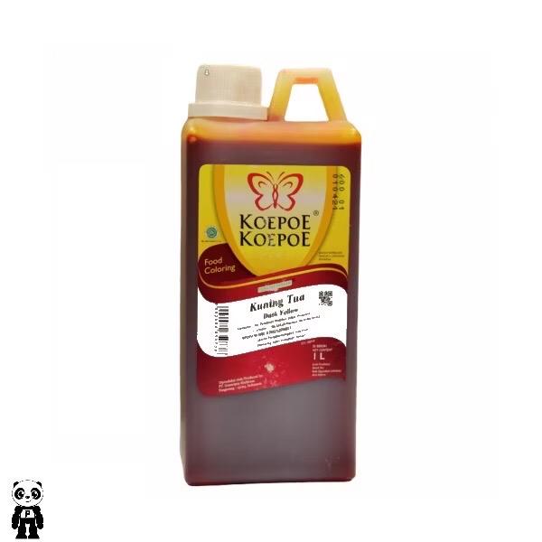 Koepoe Koepoe Pewarna Kuning Tua 1 Liter Dark Yellow Food Coloring ...