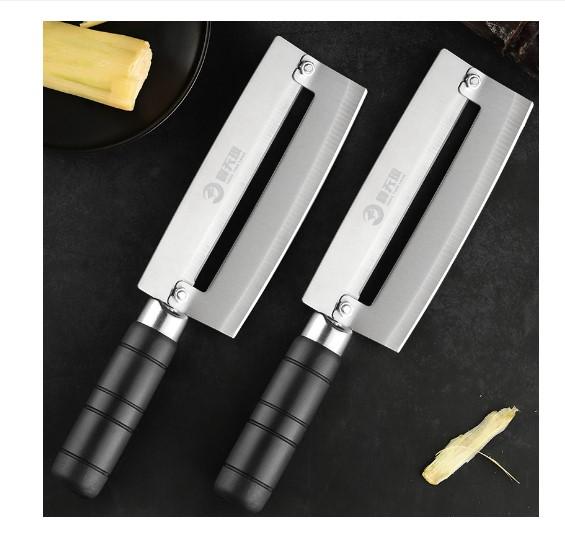 Stainless steel sugar cane knife peeling knife pineapple knife - TikTok ...