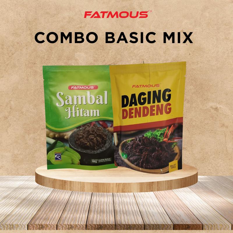 COMBO BASIC (SAMBAL HITAM + DAGING DENDENG) - TikTok Shop Malaysia
