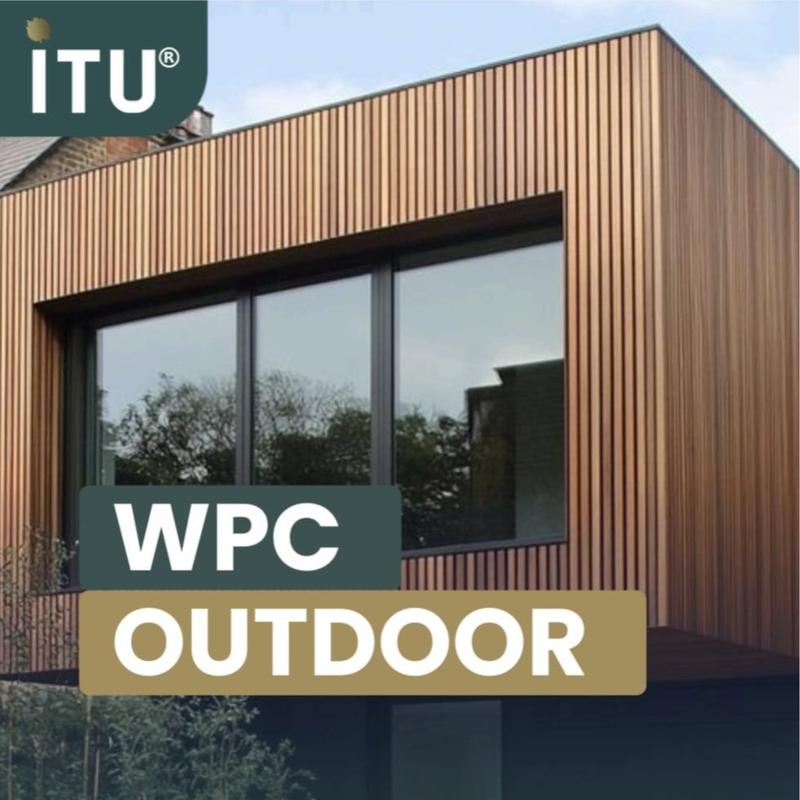 Wall Panel Outdoor WPC | WPC Outdoor | Panel Dinding WPC 2.9 Meter ...