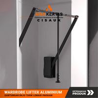 Jual Wardrobe Lifter Hanger Gantungan Baju Tarik Lemari Slow Motion ...