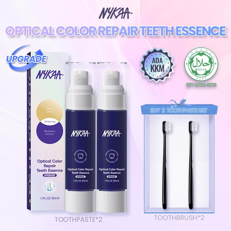 [Buy 2 Free2]NYKAA Color Corrector Toothpaste for Teeth White - TikTok ...