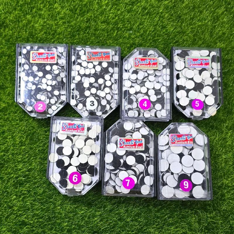Black Colour Sticker Pottu With Size - TikTok Shop Malaysia