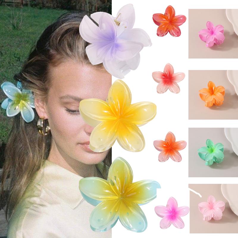 Klip Bunga Jepit Rambut Plumeria, 20 Warna Berbeza Tersedia, - TikTok ...