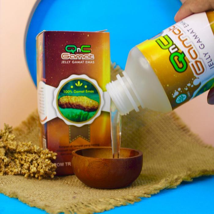 Obat Alami Gondok Tiroid - QnC Jelly Gamat 100% Original GAMAT EMAS ...