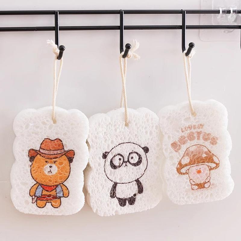 Yarra Spons Cuci Piring Karakter Busa Magic Motif Kartun Pembersih ...