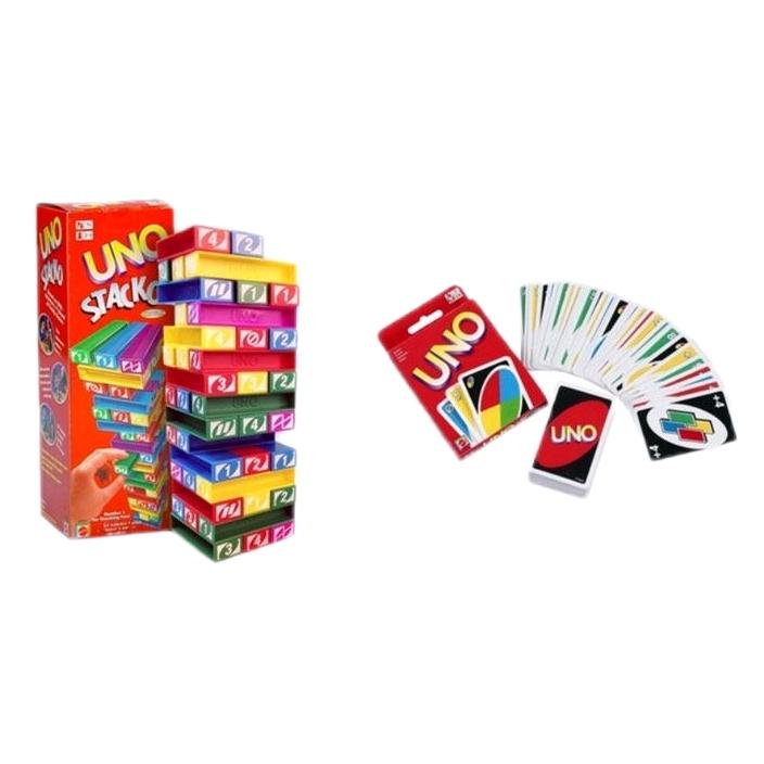Games UNO card & UNO Stacko - TikTok Shop Malaysia