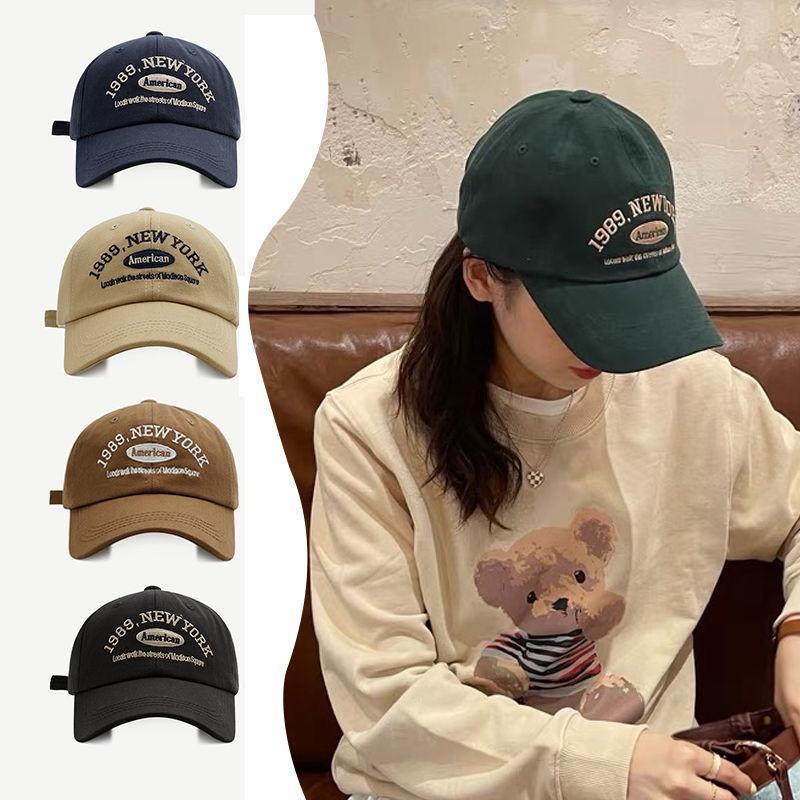 Topi Besbol Kasual Boleh Laras Lelaki Wanita Korean Version Big ...
