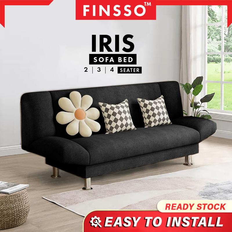 FINSSO: IRIS Sofa / Foldable Sofa Bed / Sofa Lipat 2/3/4 Seater ...