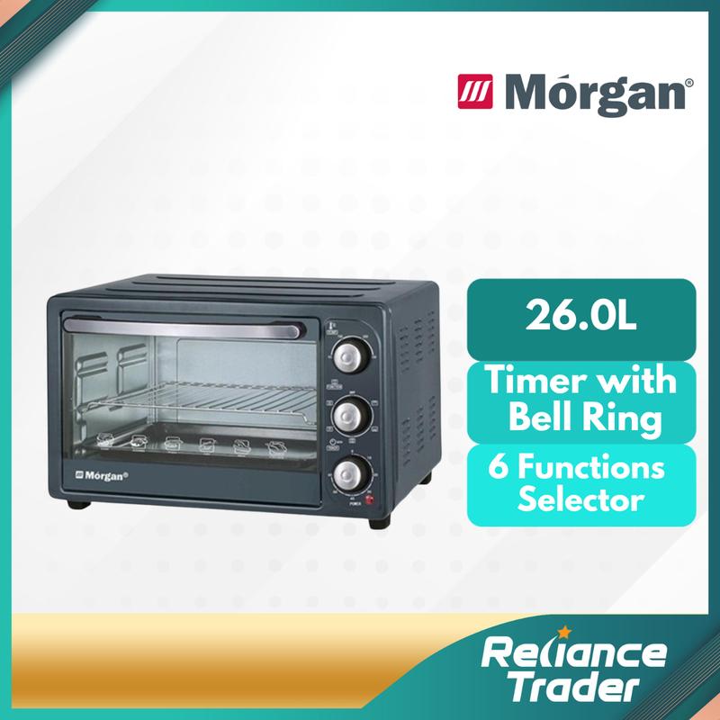 Morgan Electric Oven With Convection 6 Baking Function (26L) MEO-HC26C ...