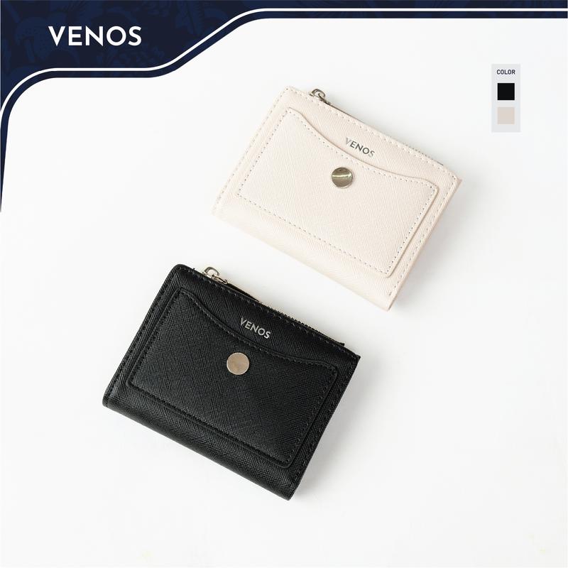 Ví Đựng Tiền Mini VENOS Luna - Ví Nữ Đựng Tiền Nữ Gập Đôi Hình - TikTok ...
