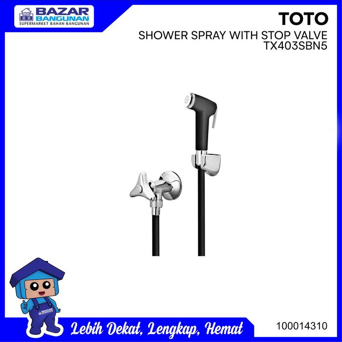 Jual Toto - Bidet Spray Jet Shower Washer Tx 403 Sbn5 Tx403Sbn5 Stop ...