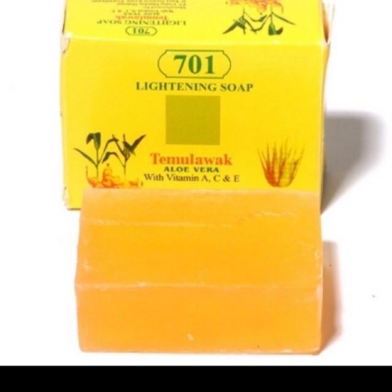 701 Temulawak Brigthening Soap Sabun only 1 pcs - TikTok Shop Malaysia