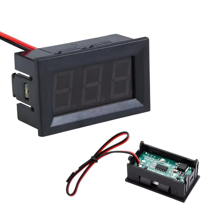 Jual Voltmeter Display Digital LED DC 4.5V-30V Pengukur Tegangan ...