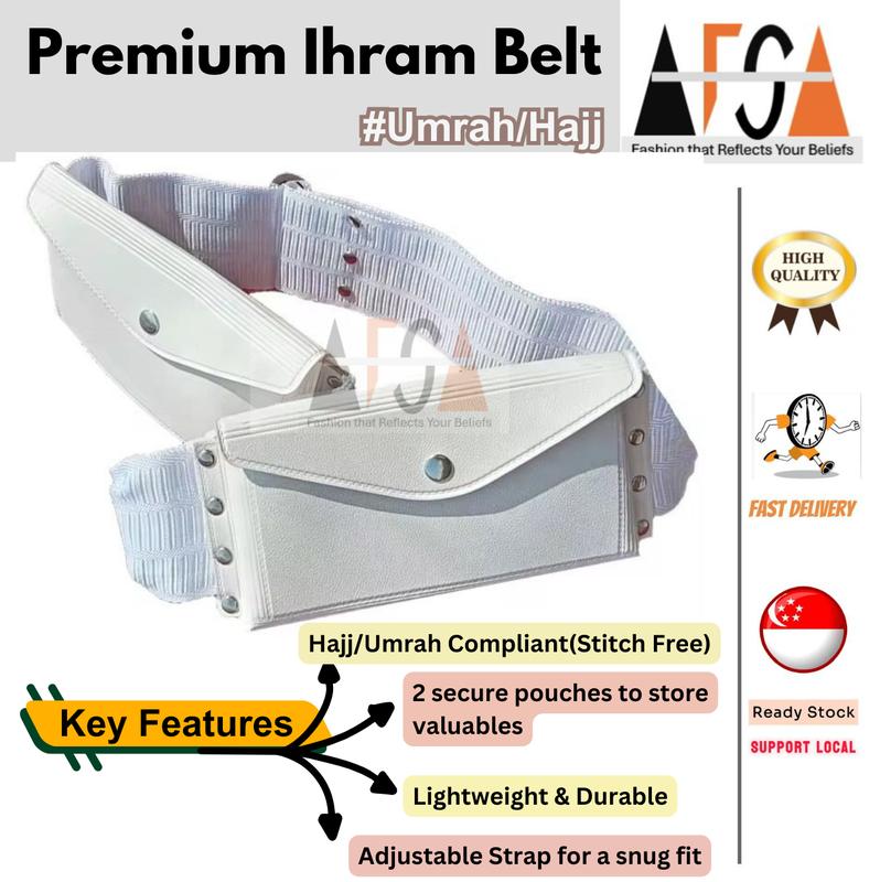 Premium Ihram Waist Belt for Umrah Hajj | Tali Pinggang Ihra - TikTok ...
