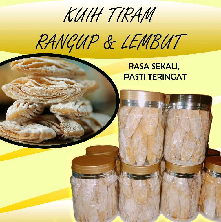 Kuih Tiram / Lidah buaya / kerepek tiram bergula sedap dan rangup ...