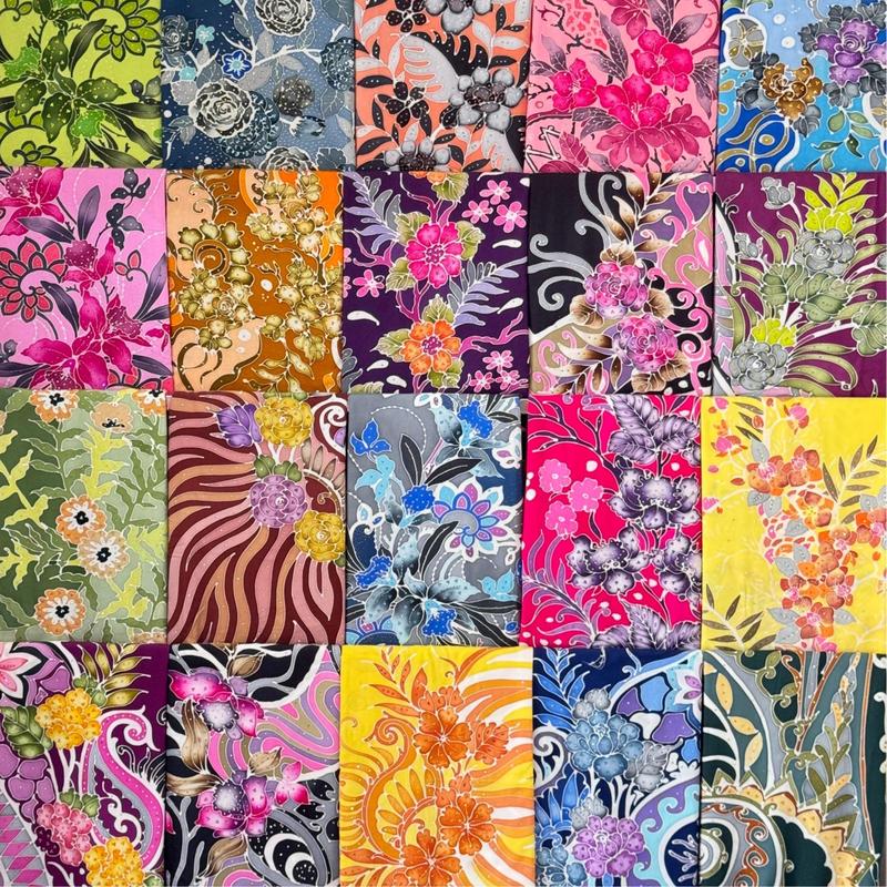 KAIN PASANG LUKIS/HANDMADE,DEFECT WARNA,Berbatu,COTTON VISCOSE - TikTok ...