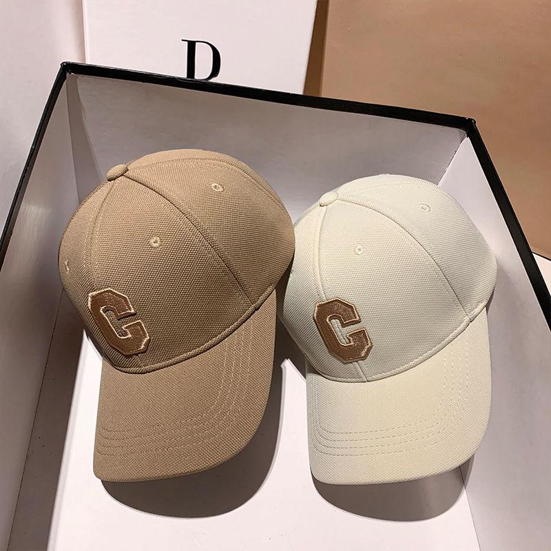 Topi besbol dengan huruf C besar tiga dimensi, fesyen serba boleh ...