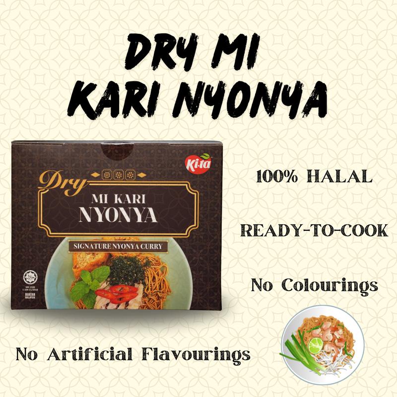 KI.TA Mee Wan Tan Nyonya Kering Curry - Food Noodle instant mee ...