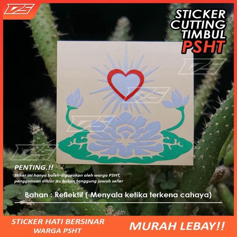 Sticker Bunga Terate PSHT timbul kualitas distro - Shop | Tokopedia