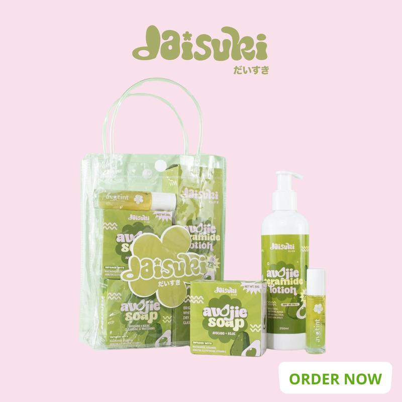 DAISUKI SKIN Buy Regalo Set with Avotint Avocado Lotion Soap - TikTok ...