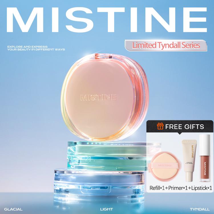 MISTINE Tyndall Soft Essence Air Cushion Powder Cream Liquid - TikTok ...