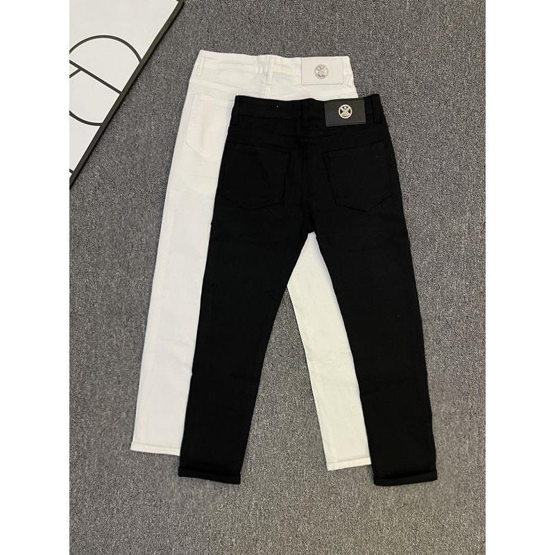 Seluar Jeans Putih Klasik, Slim Fit Lelaki, Gaya Korea, Trendi - TikTok ...