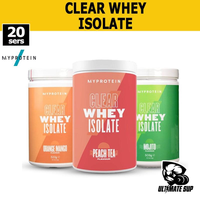 Myprotein Clear Whey Isolate Powder, Juicy Protein Shake, Fruity ...