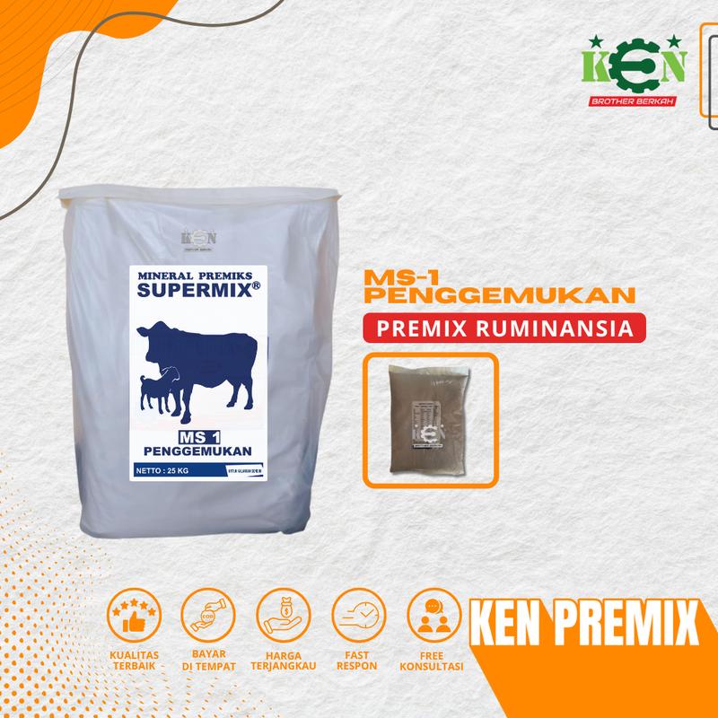 PREMIX MINERAL SUPERMIX SAPI KAMBING DOMBA UNTUK PENGGEMUKAN - Shop ...