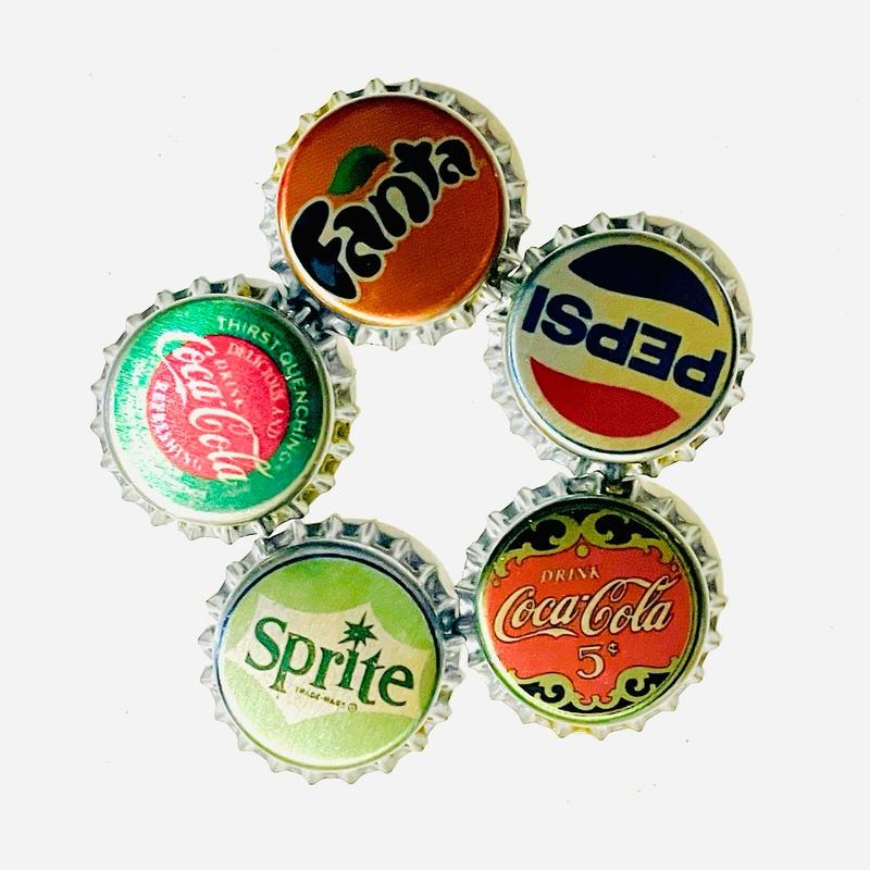 Ceper Game Bottle Caps Soda Brand 1 Set - 5 Pcs (Re-produced - TikTok ...
