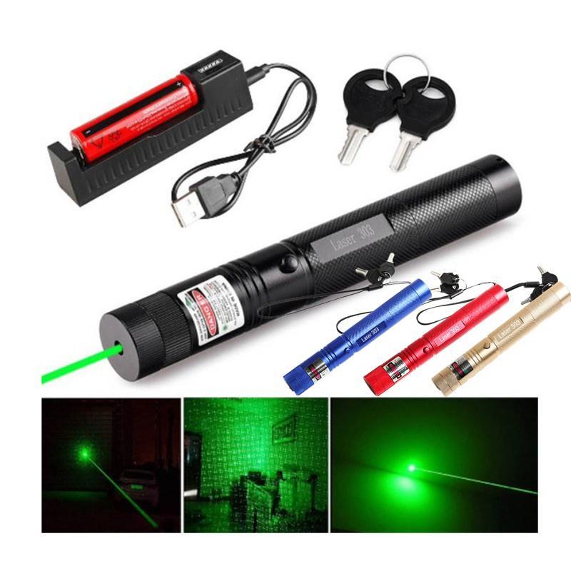 Green Lasers Pointers 532nm 10000m High Power Laser 303 Laze - TikTok ...